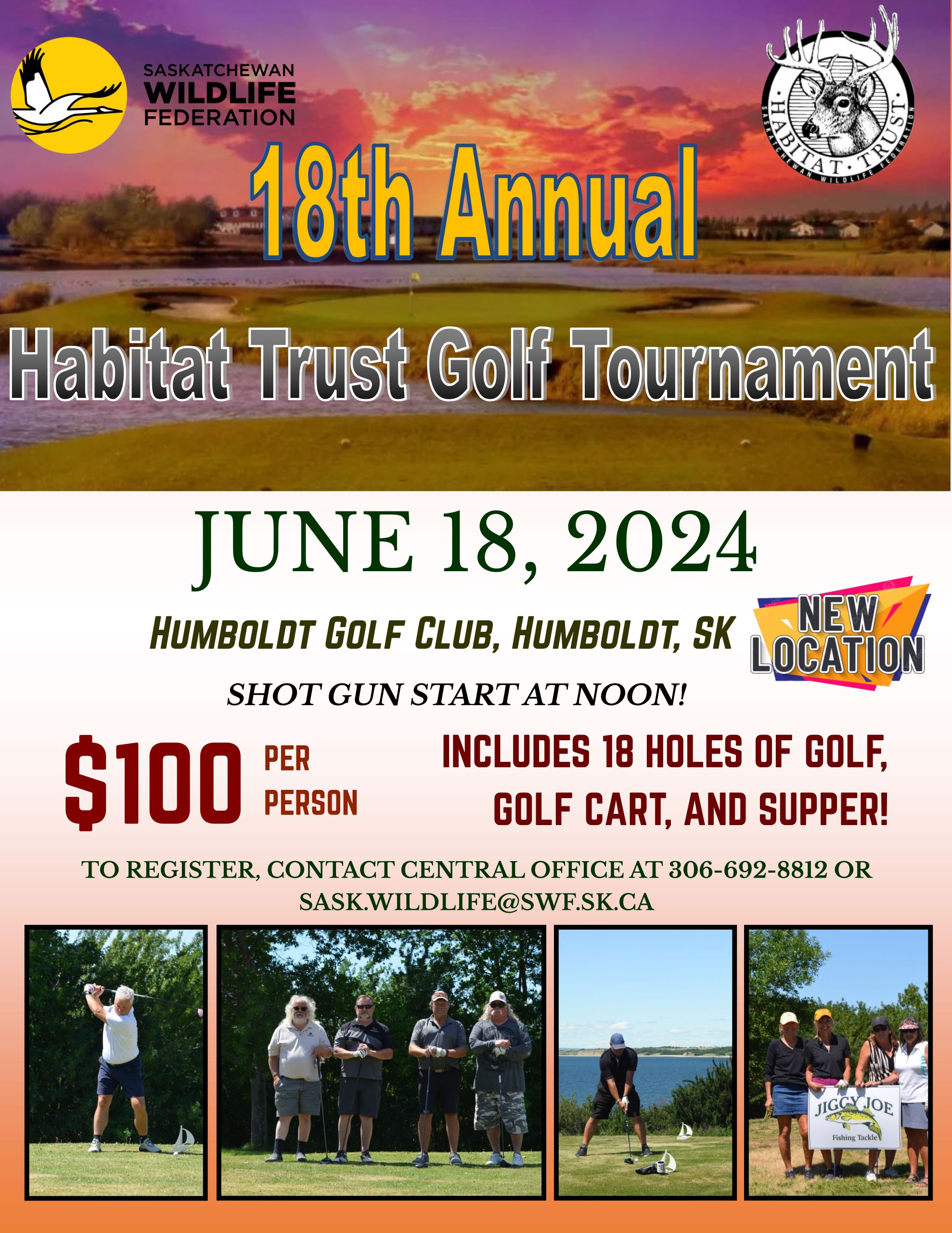 18th Annual Habitat Trust Golf Tournament - NEW LOCATION ...